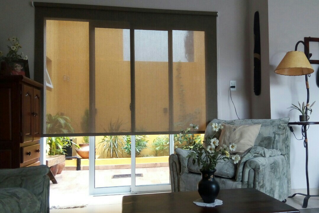 Roller Sun Screen 5% Linen Negro | RollerShow